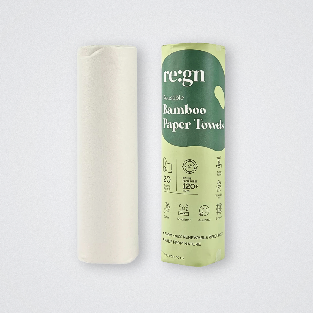 Reusable Bamboo Kitchen Roll – Plastics Free