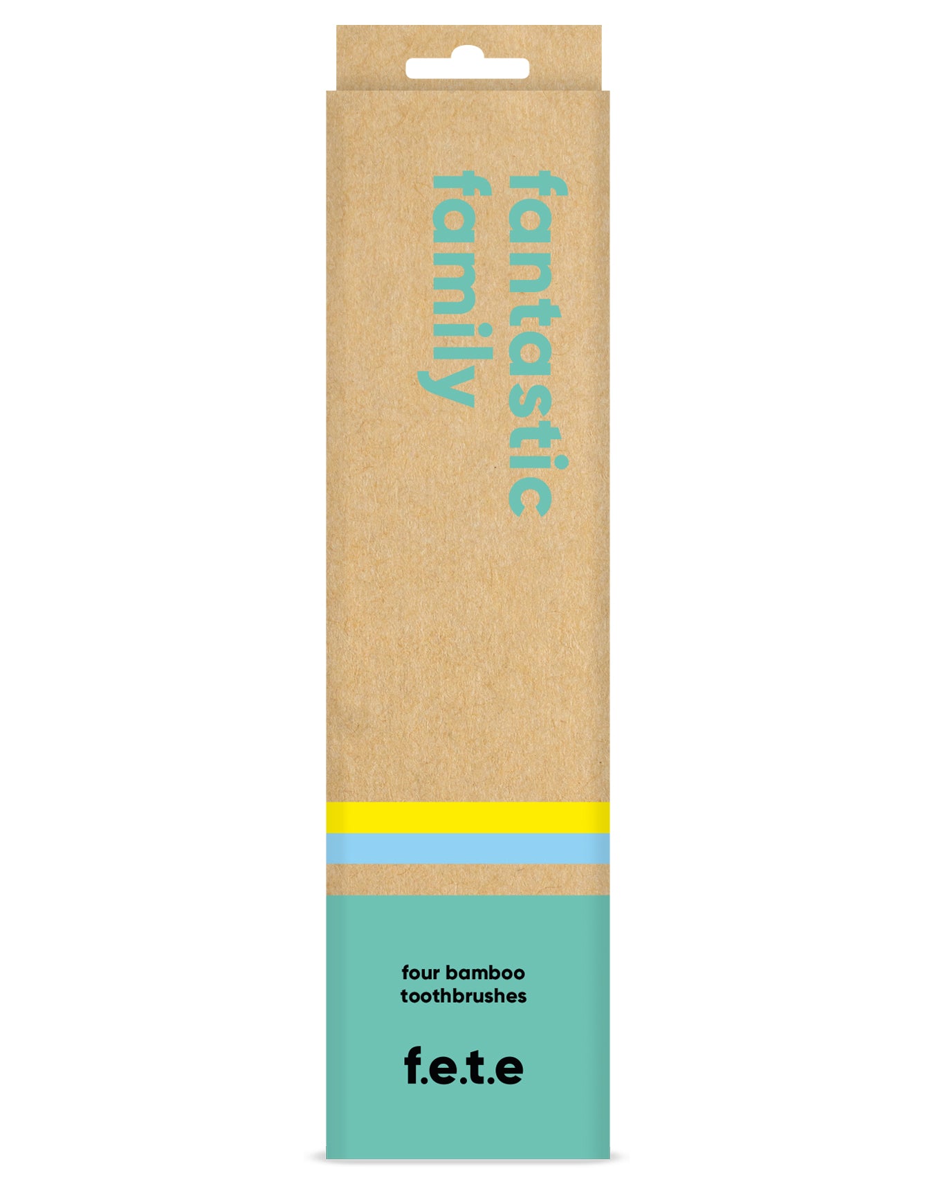 Bamboo Toothbrush Family Pack 2 Adults, 2 Kids – Plastics Free