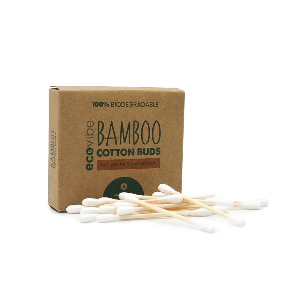 EcoVibe Bamboo Cotton Buds - Pack of 100 – Plastics Free