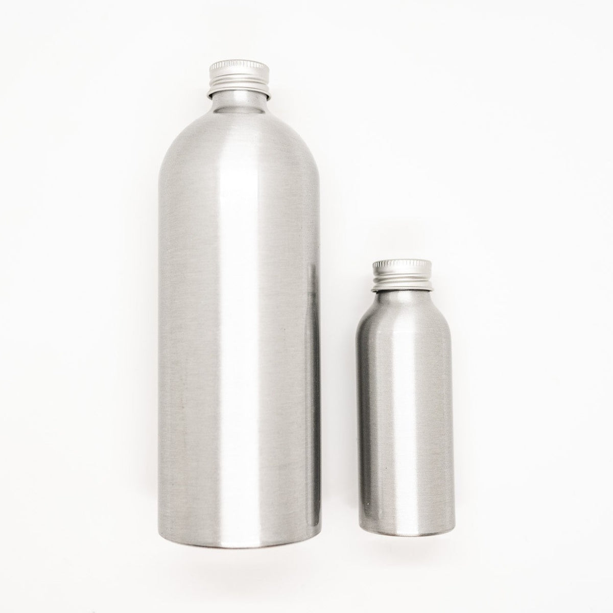 Refillable Aluminium Bottle - 100ml/ 500ml – Plastics Free